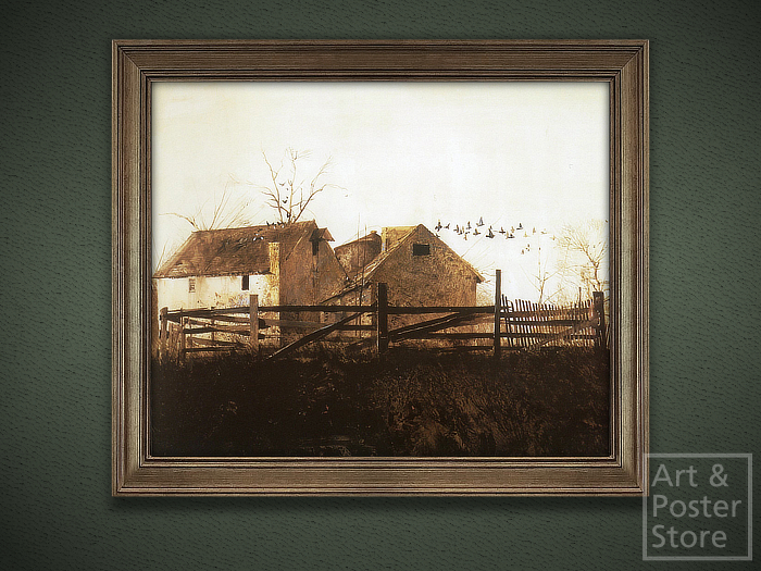 Second Life Marketplace - The Mill - Andrew Wyeth | Classic Landscape ...